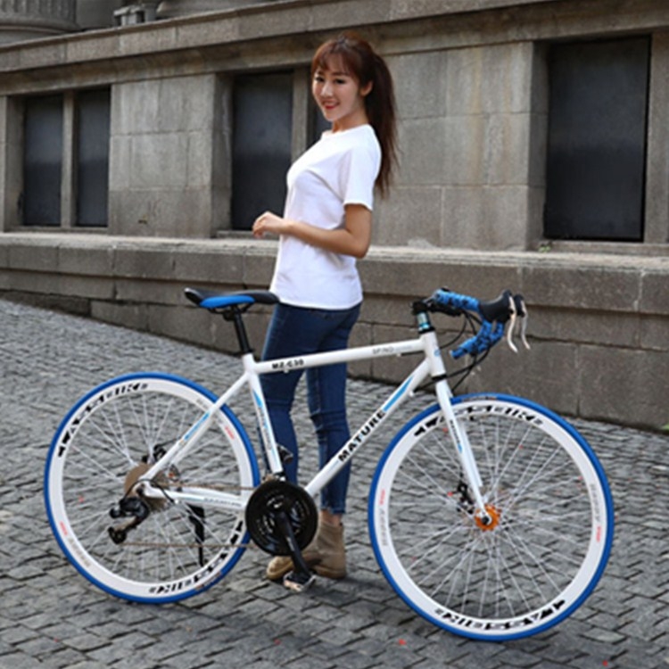 27 inch MZ-C30 Aluminum Alloy Road Bike With Double-disc Brake 700C ...