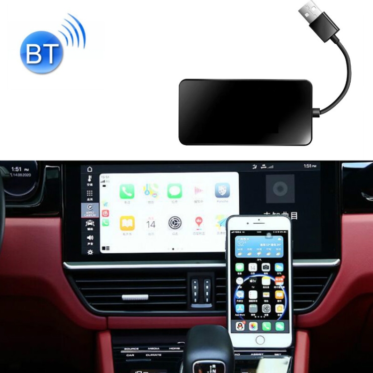 Mobile Phone Bluetooth Connection Car Navigation Carplay Box Wired To ...