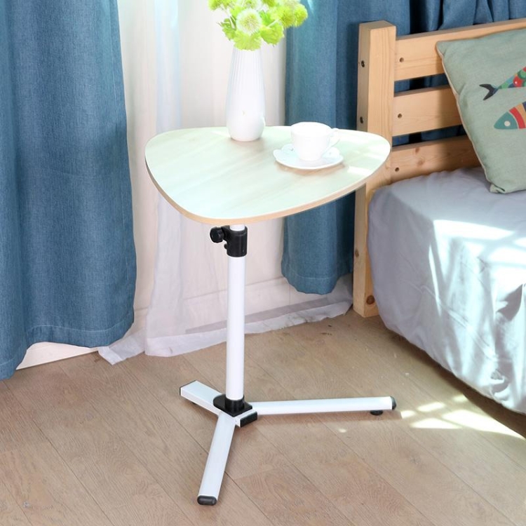 Simple Removable Folding Lift Lazy Computer Table(White maple)