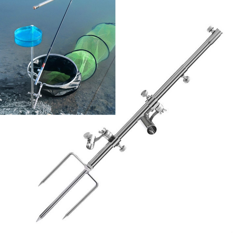 Stainless Steel Multi-function Wild Fishing Ground Insertion Bracket ...
