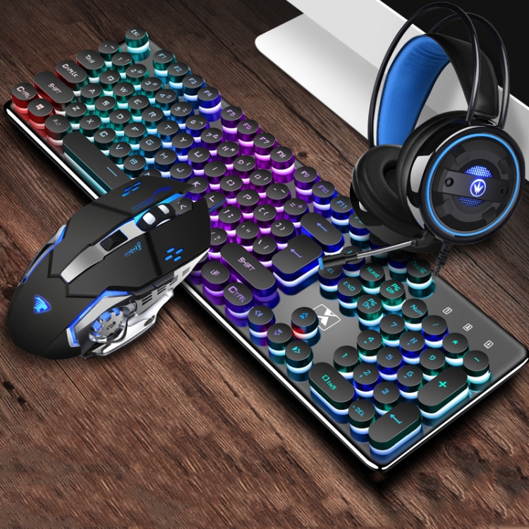 XINMENG 620 Punk Version Manipulator Feel Luminous Gaming Keyboard ...