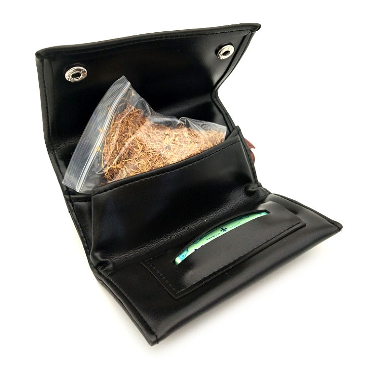 Other Smoking Accessories - PU Leather Tobacco Portable Storage Bag ...