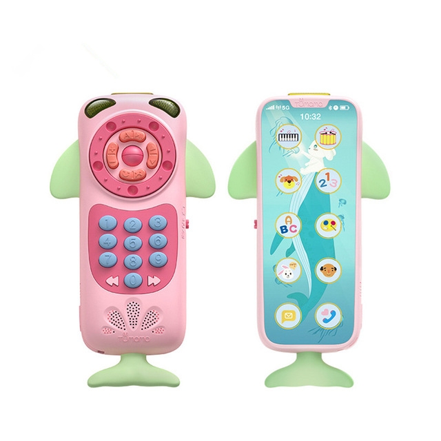 Baby Multi-function Remote Control Puzzle Early Education Music Touch ...