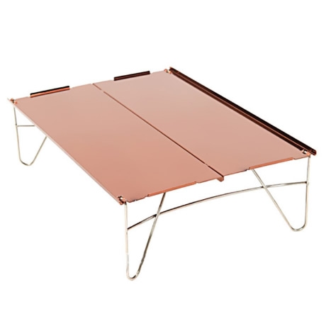 Outdoor Portable Mini Aluminum Table Ultralight Folding Picnic Table ...