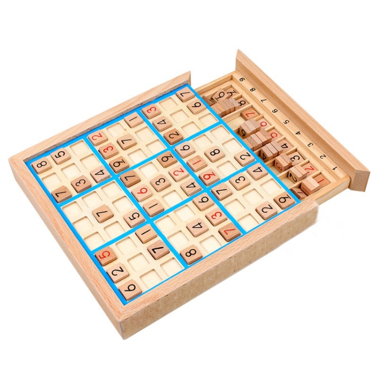 Sudoku Nine Square Grid Game Board Children Logical Thinking Puzzle ...