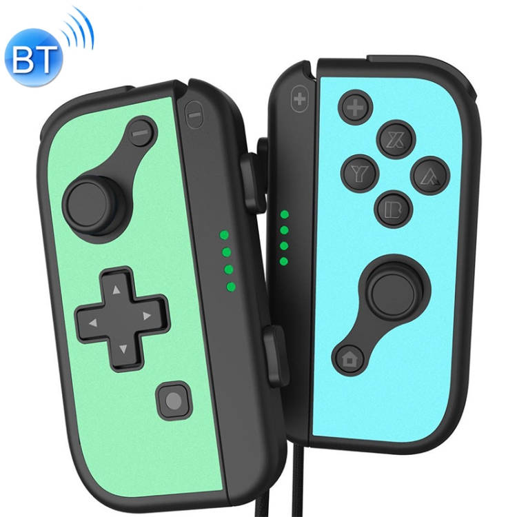 สำหรับสวิทช์ Joy-Con ไร้สายซ้ายและขวา Gamepad Bluetooth ขนาดเล็กจับ ...