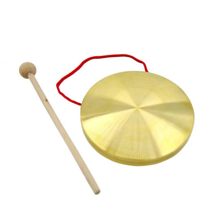 Engrossar o instrumento musical de percussão de gongo para mão com ...