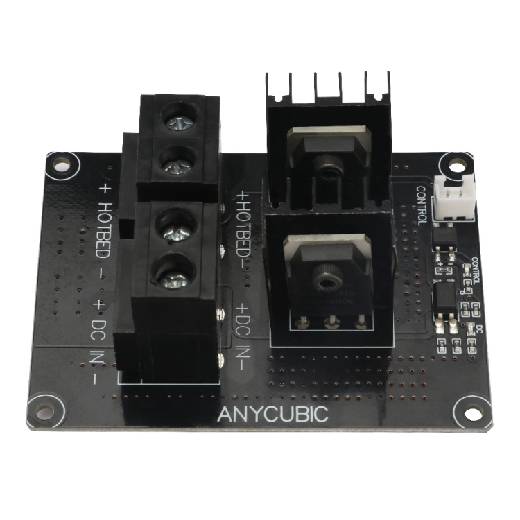 Anycubic สำหรับอุปกรณ์เสริมเครื่องพิมพ์ FDM 3D Lattice Hot Bed Driver Board