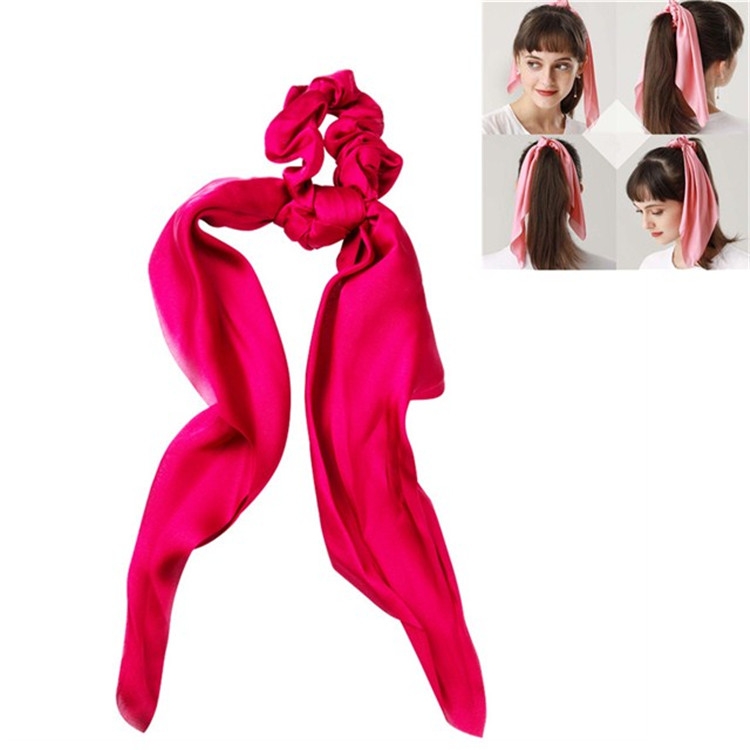 Hair Accessories - 3 PCS Super Long Large Intestine Circle Silk Scarf ...