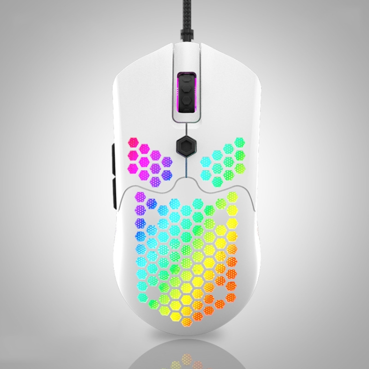 FREEDOM-WOLF M5 12000 DPI 6-butons Wasp Lightweight Wired Hollow Gaming ...