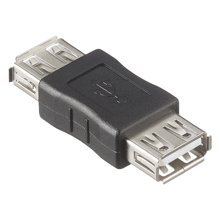30 PCS USB Double Female Straight-through Head USB Double Female Interface