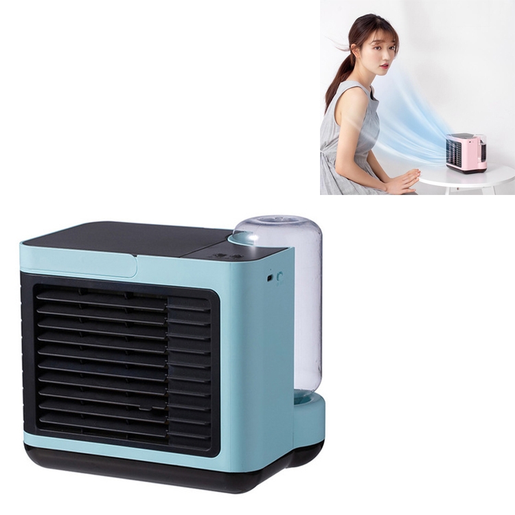 USB Mini Air Conditioning Fan Charging Portable Desktop Small ...