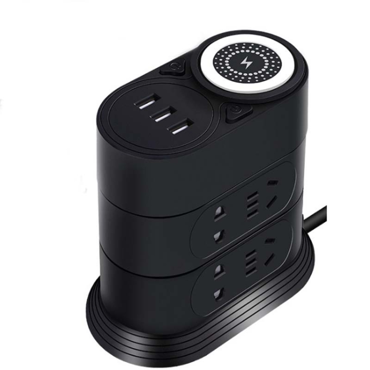 Mobile Phone Wireless Charging Socket Creative Smart USB Power Strip ...