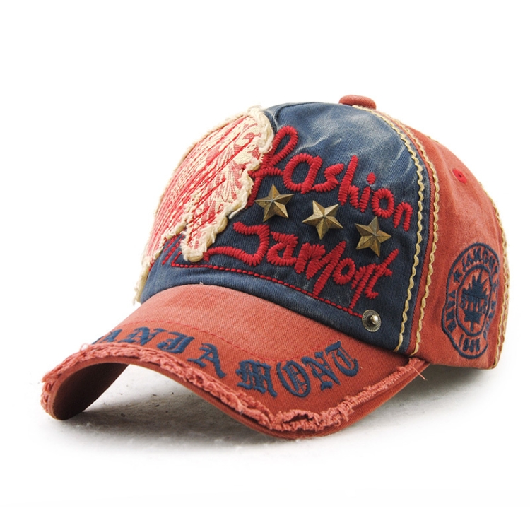 Jamont 9909 หมวกดวงอาทิตย์รูปดาวหมุดตัวอักษรลำลองหมวกเบสบอลหมวกกลางแจ้ง ...