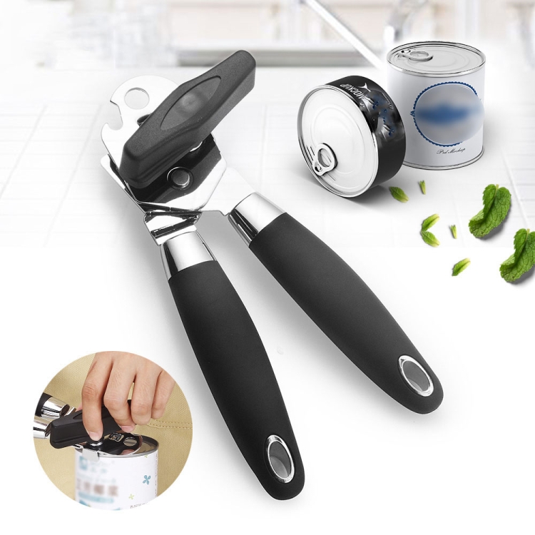 2 PCS Manual Stainless Steel Multi-Function Powerful Can Knife Can ...