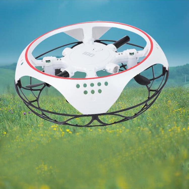 Smart Hovering Flying Saucer Gesture Sensing Four-Axis Mini Drone Watch ...