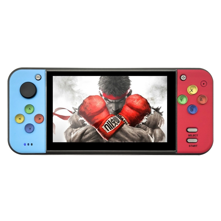 X11 5.1 inch Large-Screen Handheld Game Console 8G Memory Built-in 1000 ...