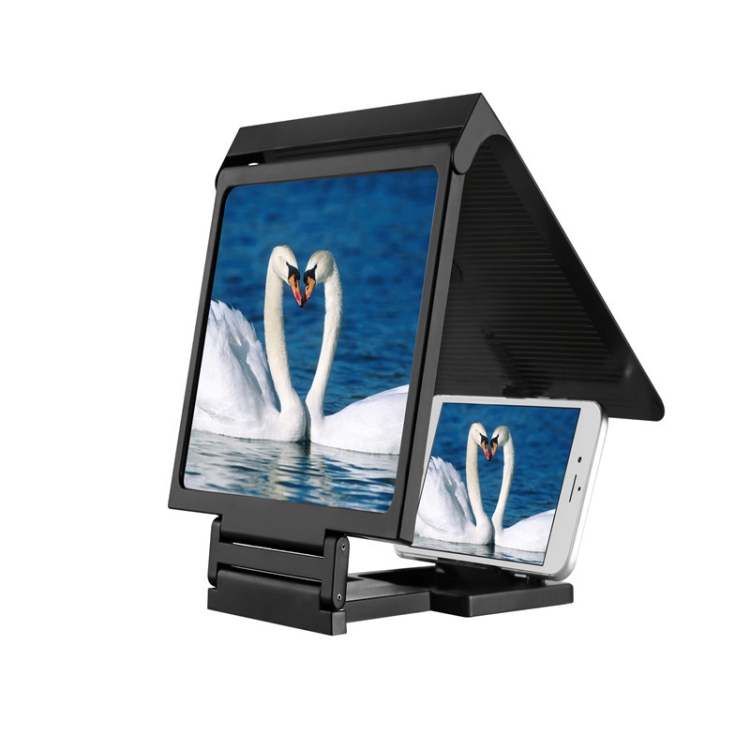 Ai-002 ที่วางโทรศัพท์มือถือแว่นขยายหน้าจอโทรศัพท์มือถือ 3D HD