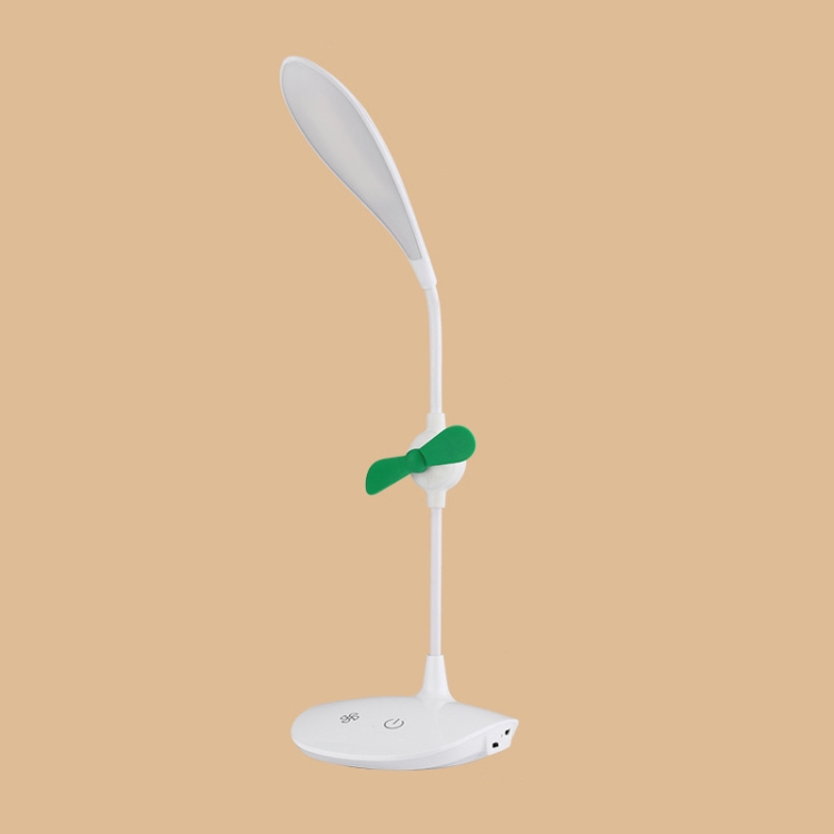 WS-8010 LED Fan Desk Lamp Bedside Desk USB Folding Desk Lamp, Colour ...
