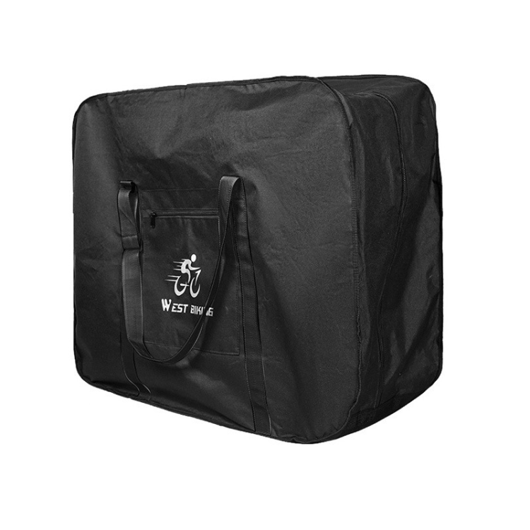 WEST BIKING Folding Bicycle Bag Bicycle Storage Bag Small （Black）