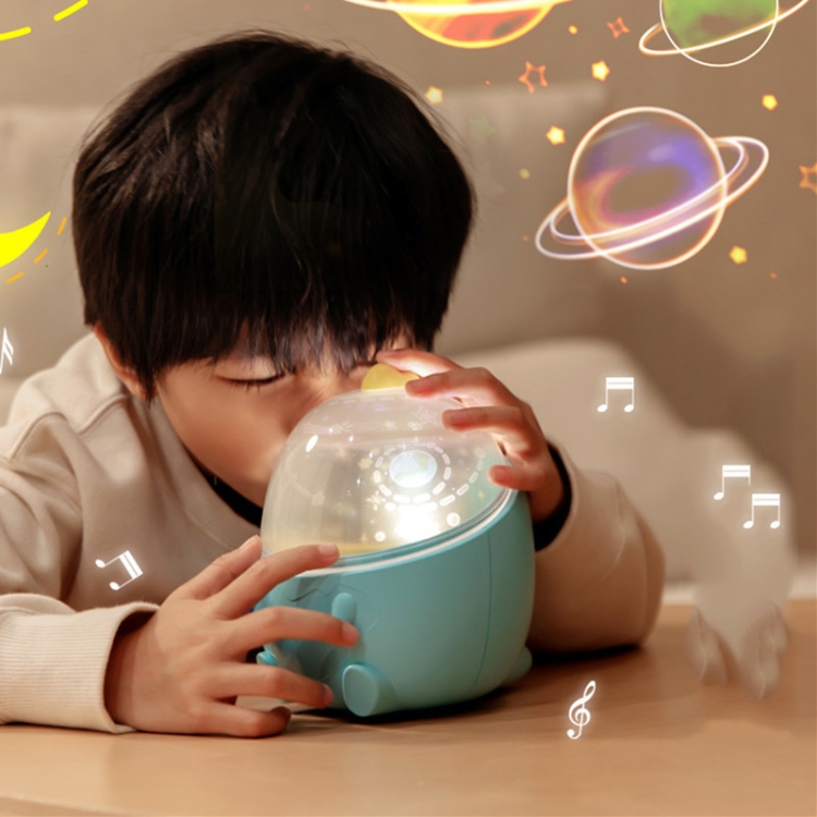 CX-12 Little Dinosaur Starry Sky Light USB Music Box Night Light LED ...