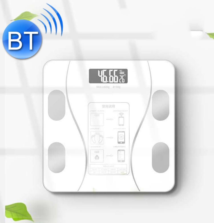 Smart Bluetooth Weight Scale Home Body Fat Measurement Health Scale ...