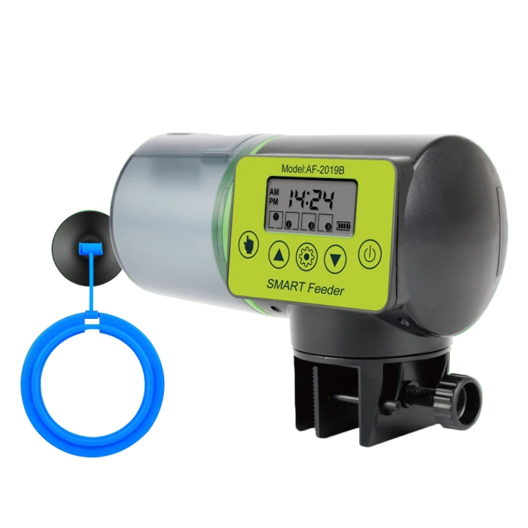 AquaBlue Fish Tank Intelligent Timing Automatic Feeder Aquarium ...