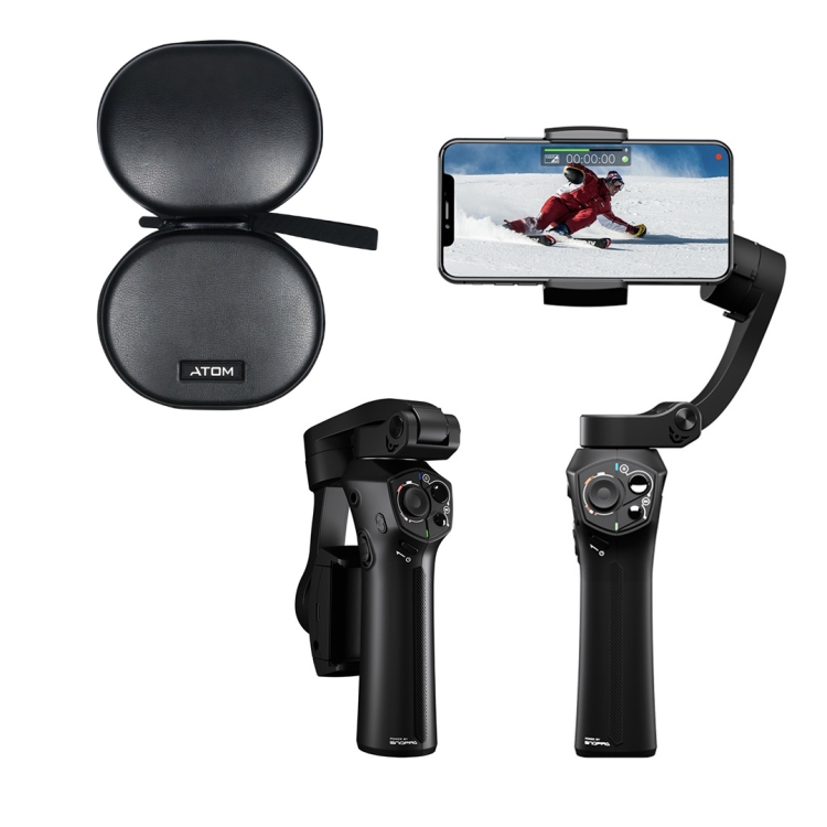 SNOPPA Atom 3-Eje Bolsillo plegable de bolsillo Estabilizador de Gimbal para Gopro Hero 4 5 6 ...