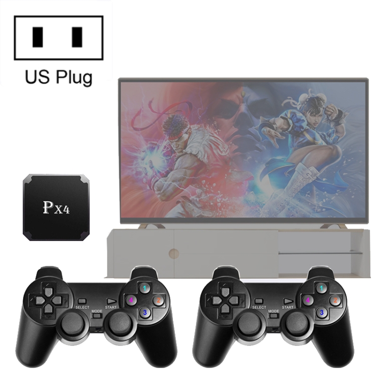 PX4 HD Wireless Mini TV Game Console Arcade with Dual Wireless ...