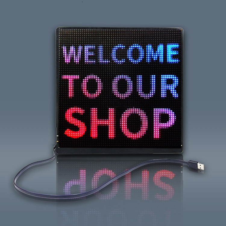 YSP-001 LED Backpack Screen Bluetooth Version Smart Full Colorful ...
