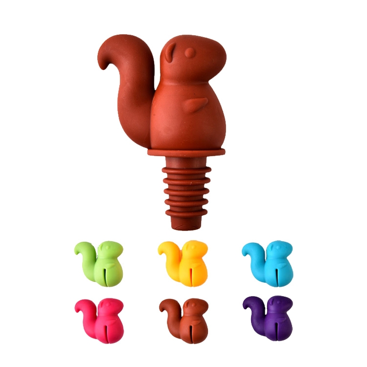 3 เซ็ต RB293 กระรอกไวน์แดงกันชนไวน์สดจัดเก็บตราประทับแชมเปญเก็บรักษา ...