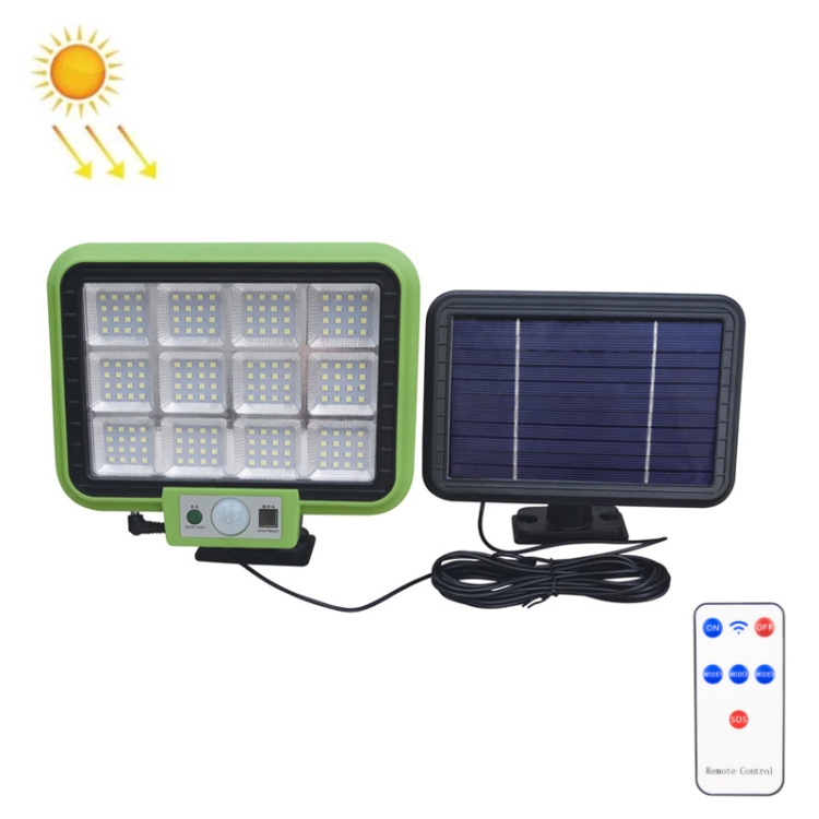 12 x 16 LED Outdoor Waterproof Solar Split Type Wall Light Human ...