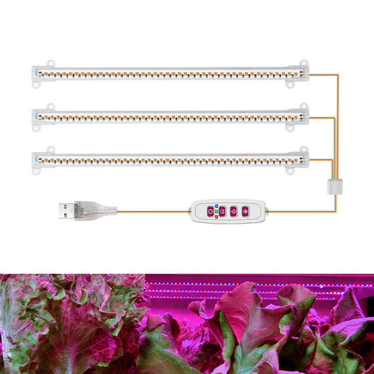 LED Plant Growth Lamp Time Potted Plant Intelligent Remote Control ...