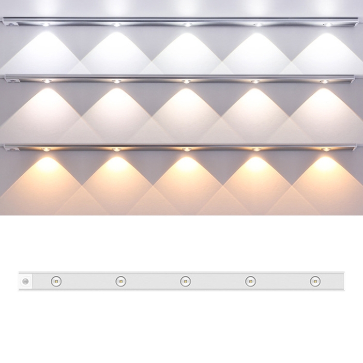 Ultra-thin Smart LED Human Body Sensor Light Bar, Length: 80cm(Space ...