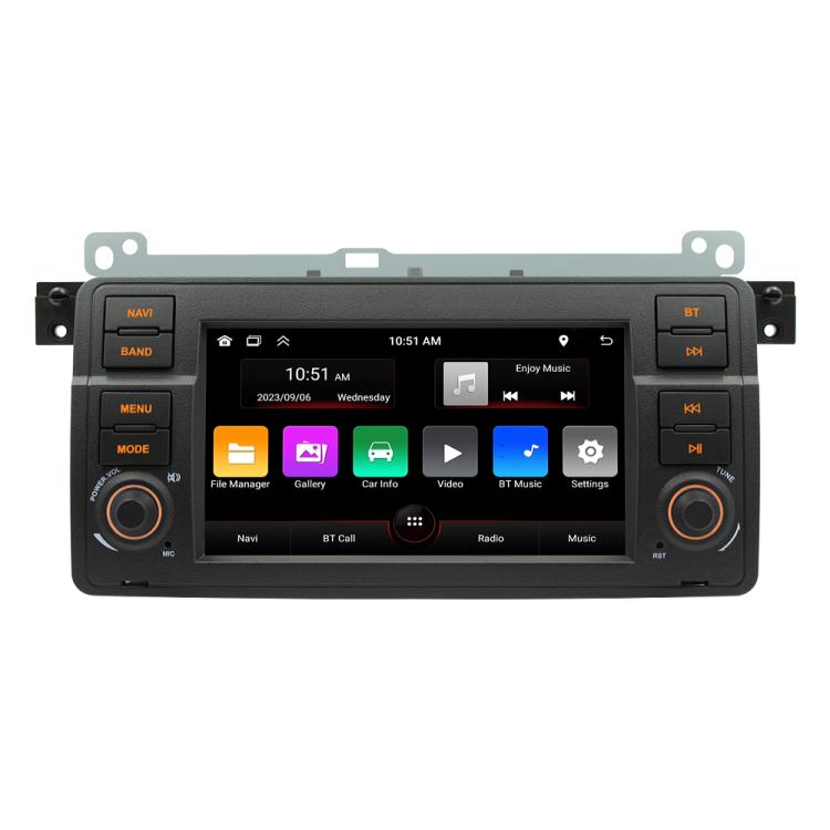 For BMW E46 7 Inch GPS Navigation WIFI Car MP5, Memory: 2+32G