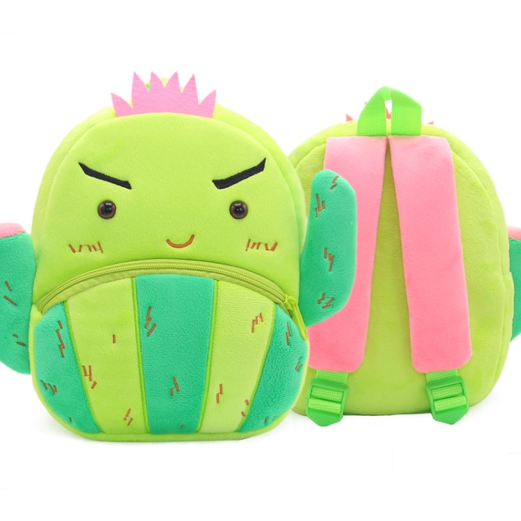 Serie de frutas vegetales Mochila de felpa de dibujos animados para niños Mochilas escolares ...