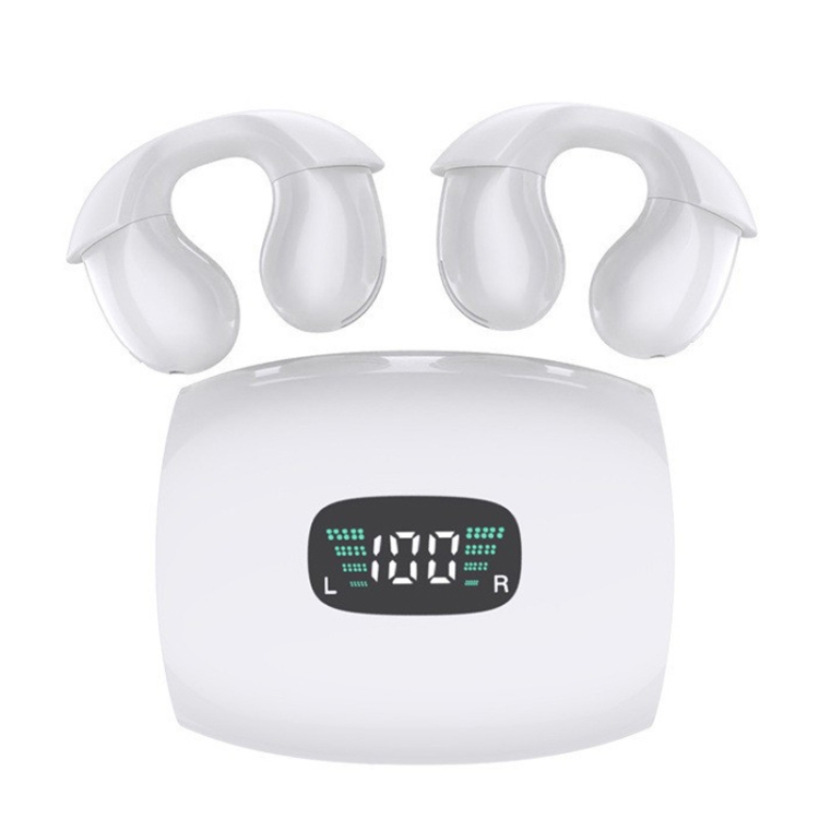 YYK-Q96 Clip Ear Pantalla digital con carga Bin Auriculares Bluetooth ...