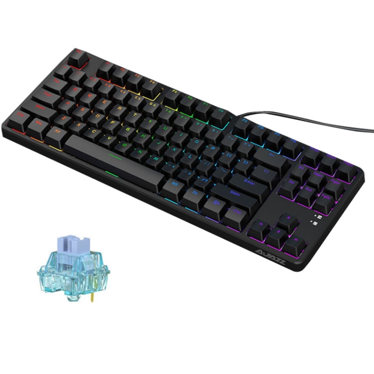 Ajazz AK873 87 Keys RGB Version Hot Swap Wired DIY Customized ...