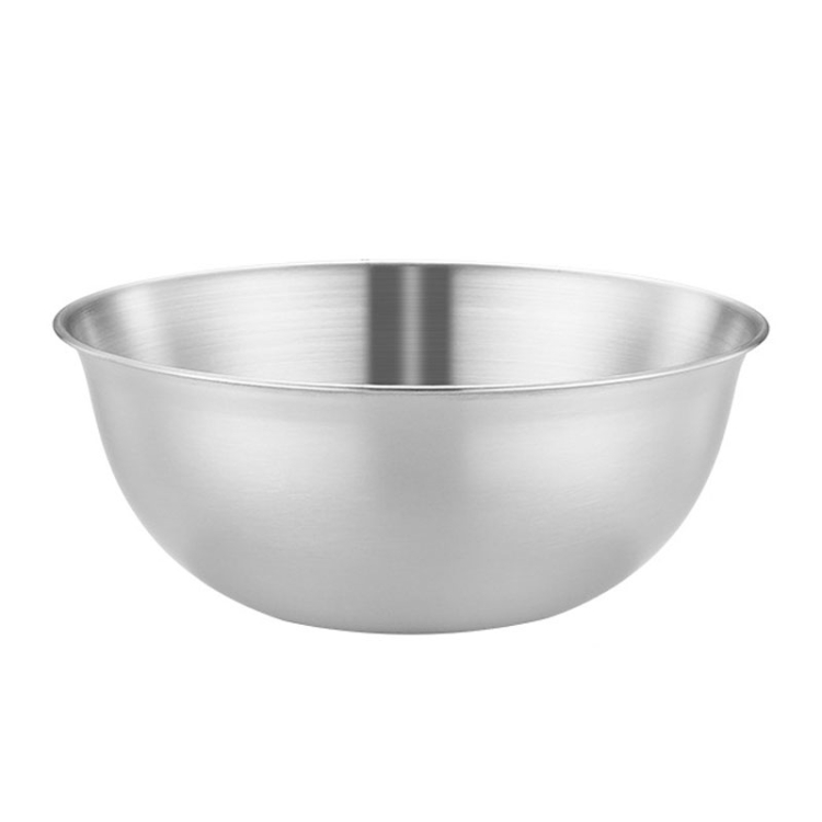 22cm 304 Stainless Steel Cooking Basin With Scale Thickening Mixing ...