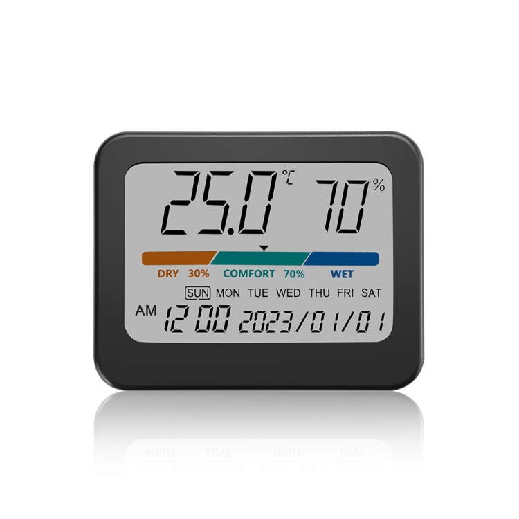 Indoor Temperature And Humidity Monitor Thermometer Hygrometer With ...