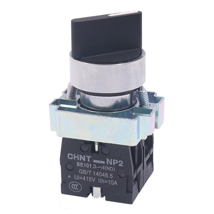 CHINT NP2-BD23 2 เกียร์ Self-locking 2NO Power Transfer Switch สั้น Master Knob 22 มม.