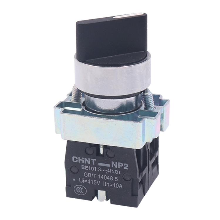 CHINT NP2-BD33 3 เกียร์ Self-locking 2NO Power Transfer Switch สั้น Master Knob 22 มม.