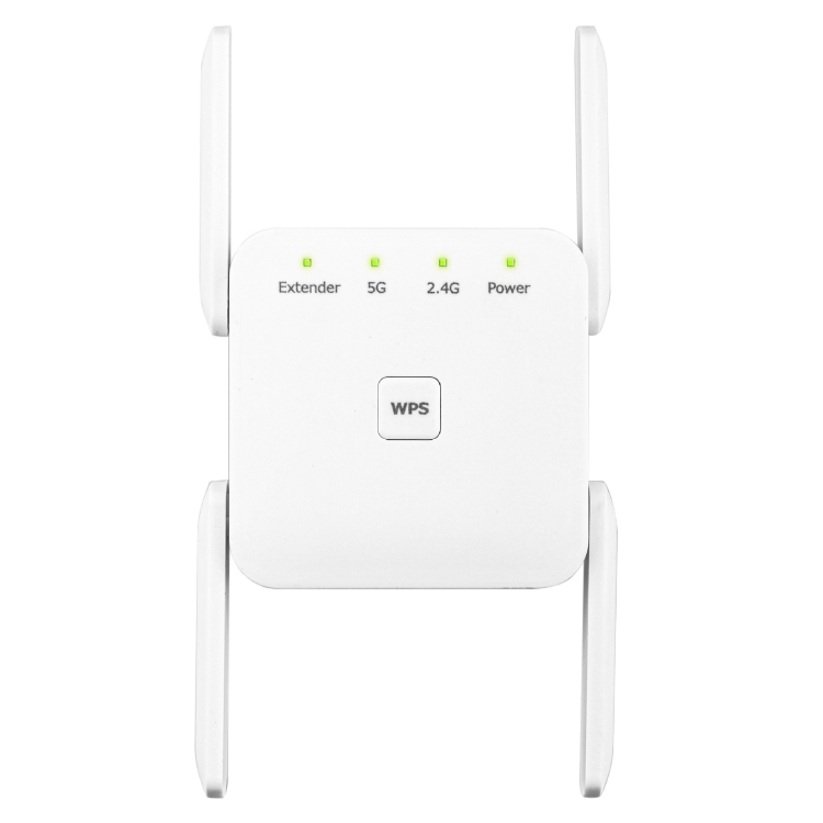 1200Mbps 2.4G / 5G WiFi Extender Booster Repeater Supports Ethernet ...
