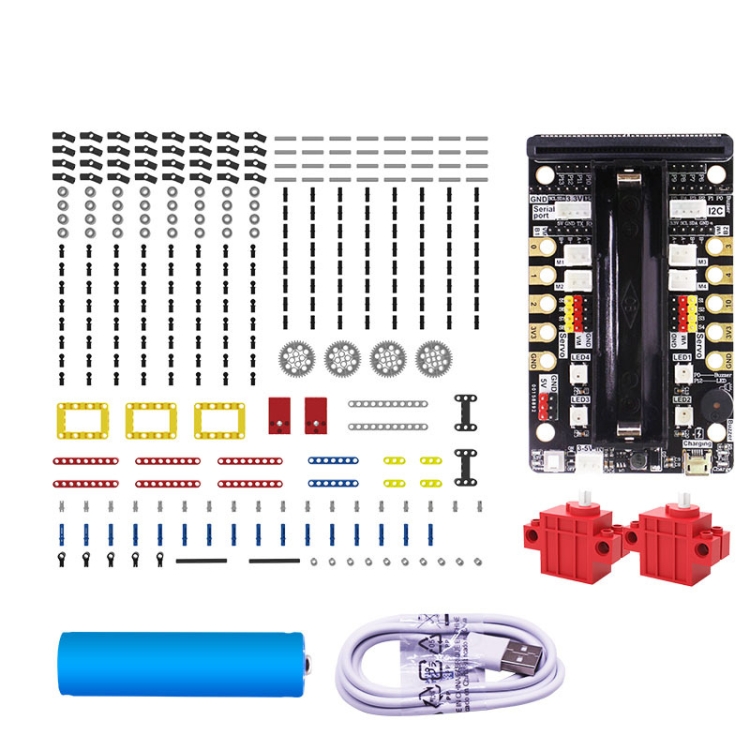 Yahboom Micro: Bit Self-Balancing Block Building ชุดหุ่นยนต์ควบคุมแอปที่ตั้งโปรแกรมได้ ข้อมูล ...