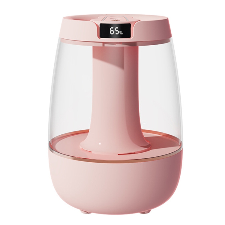 JH-019 3L USB Large Capacity Silent Nano Fine Mist Double Spray Air Humidifier(Pink)