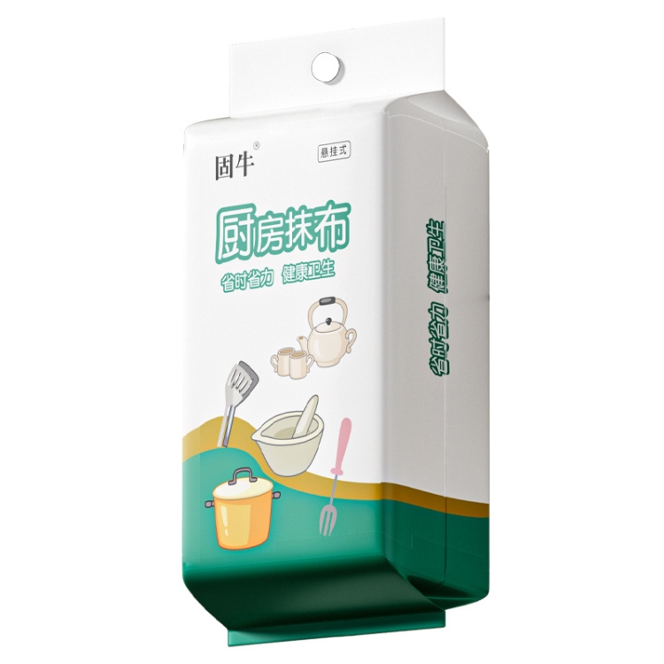 50pcs /Bag Hanging Disposable Rag Kitchen Wet And Dry Dual-use ...