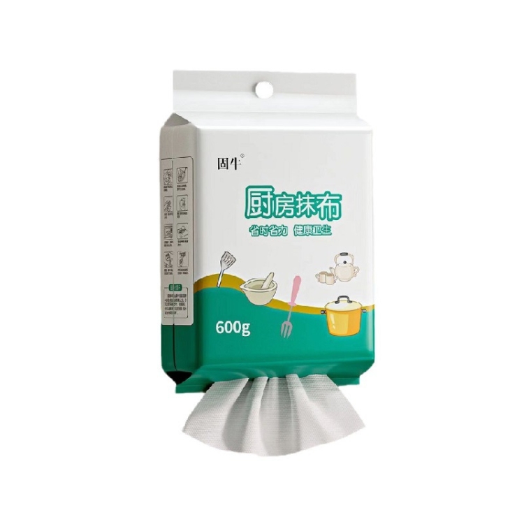 50pcs /Bag Hanging Disposable Rag Kitchen Wet And Dry Dual-use ...