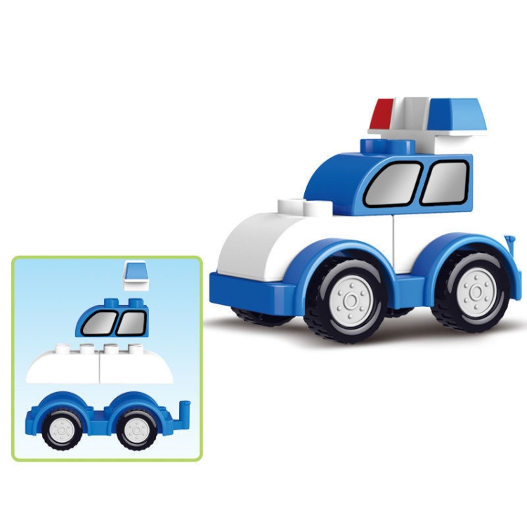 Children Large Particle Engineering Car Educational Assembly Building ...