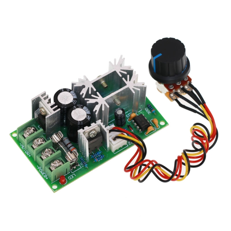 20A 12V24V36V48V DC Motor Speed Controller High Power Drive Module PWM ...