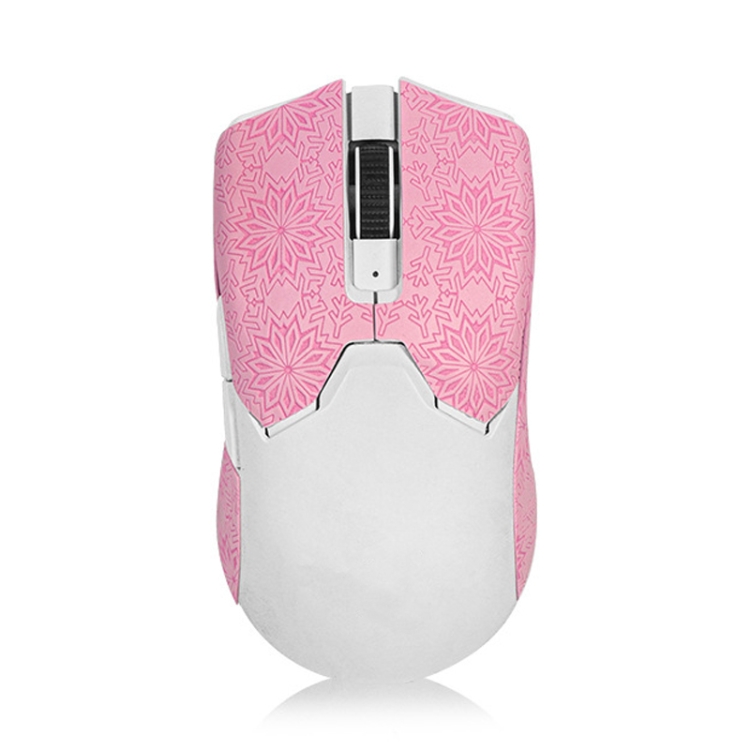 Snowflake Pattern Anti-slip Mouse Stickers For Razer Viper V2 Pro Pink ...